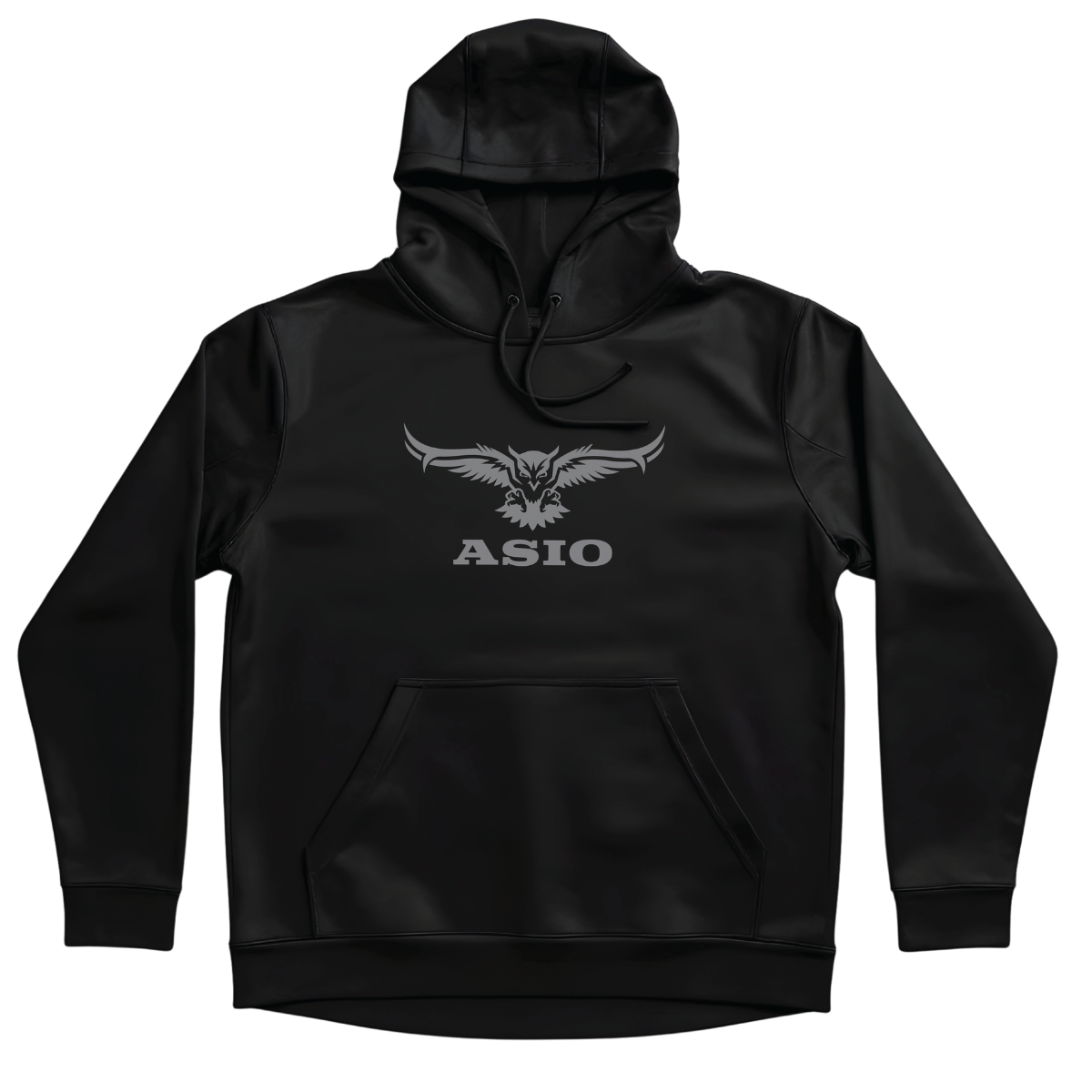 ASIO Black Performance Hoodie | Technical Fit, Signature Style – ASIO Gear